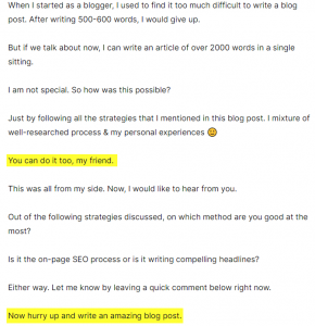 11 Tried & Tested Ways To End A Blog Post Happily (In 2021)